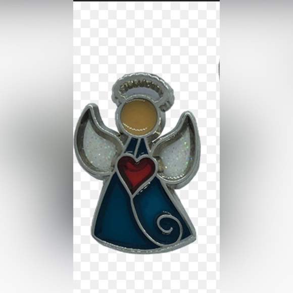 Jewelry | Custom Made Pin Label Angel | Poshmark